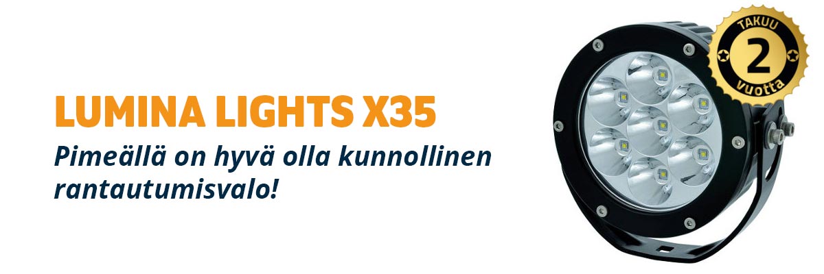 Valot veneilyyn - Lumise.fi