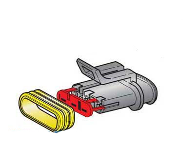 AMP-liitin 3-napainen - Lumise.fi verkkokauppa